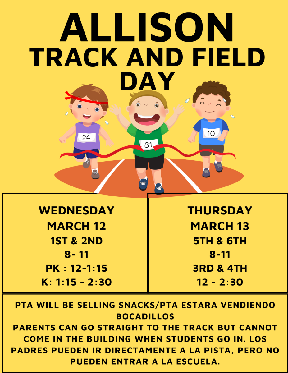 Track and Field Day (PK-2nd) | Allison Elementary School